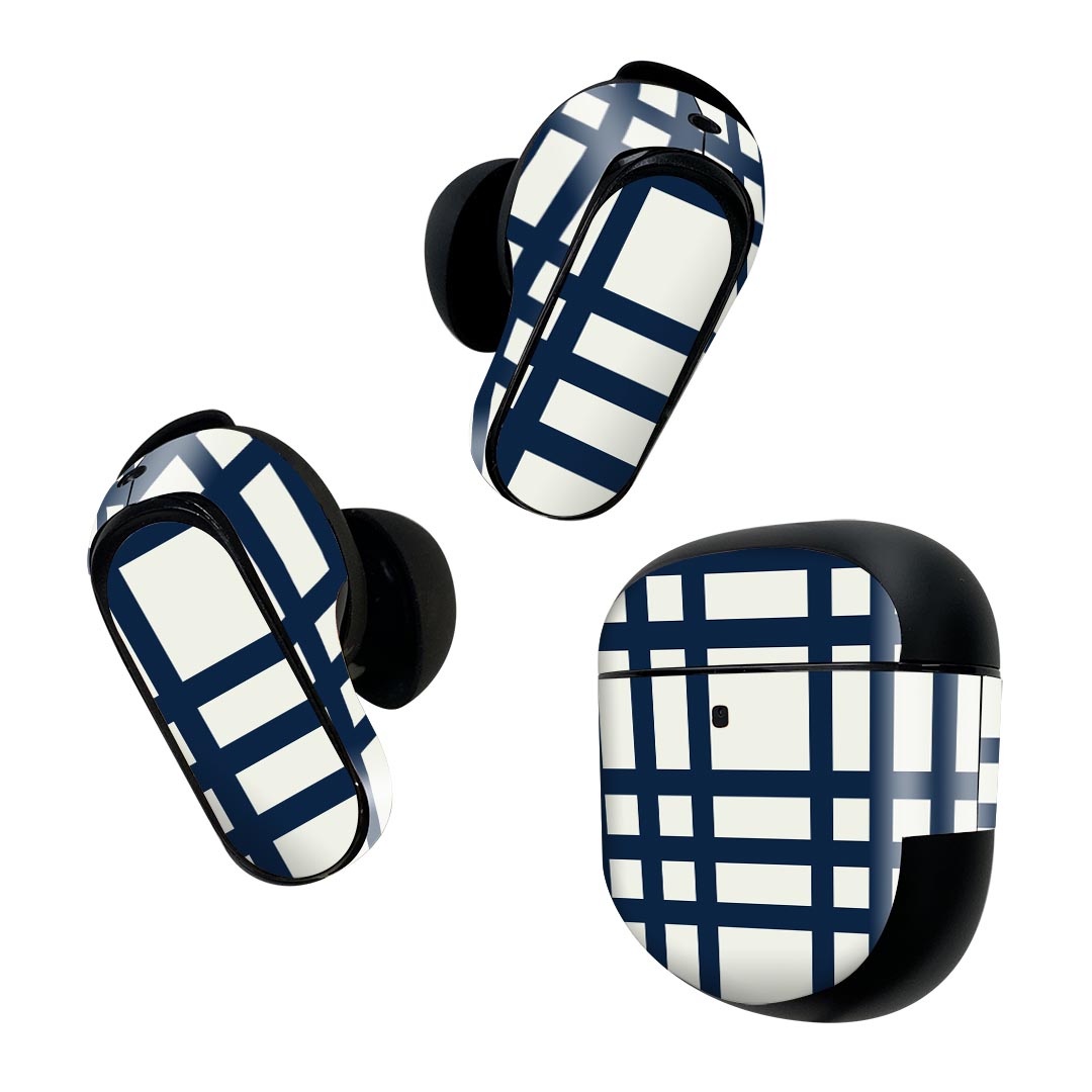 製品名 Bose QuietComfort Earbuds II 専用デザインスキンシール セット内容 Bose QuietComfort Earbuds II 専用シール　イヤホン（左右）3枚、充電ケース用シール 1枚AirPods第3世...