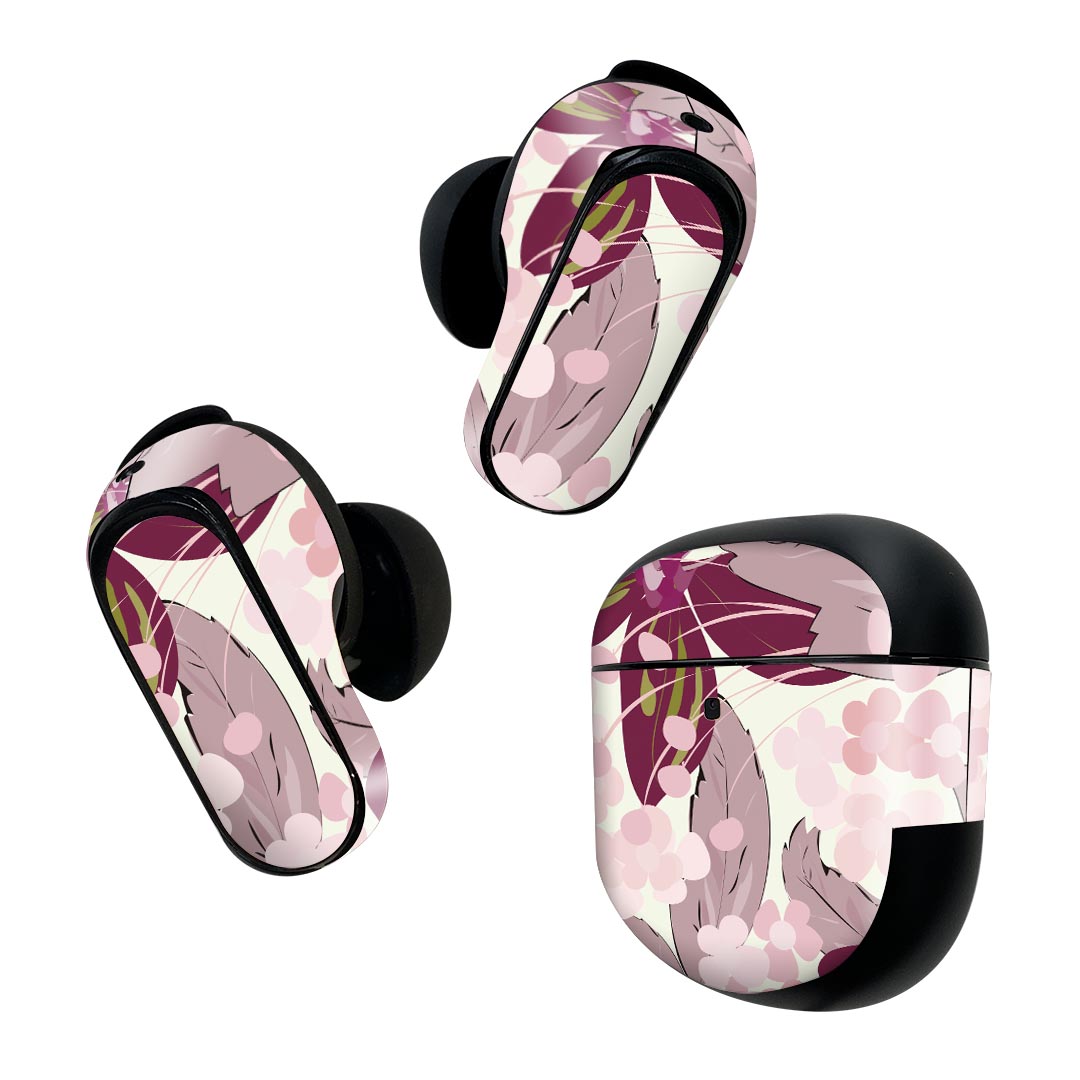 製品名 Bose QuietComfort Earbuds II 専用デザインスキンシール セット内容 Bose QuietComfort Earbuds II 専用シール　イヤホン（左右）3枚、充電ケース用シール 1枚AirPods第3世...