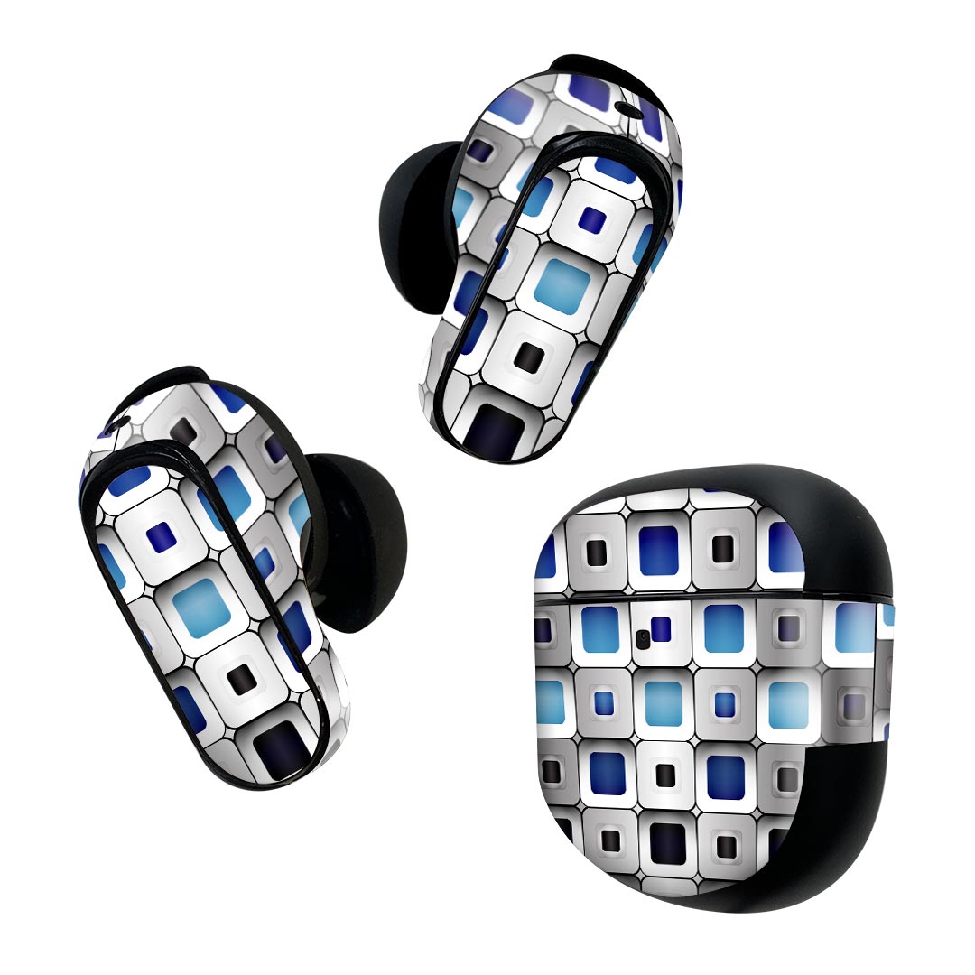 製品名 Bose QuietComfort Earbuds II 専用デザインスキンシール セット内容 Bose QuietComfort Earbuds II 専用シール　イヤホン（左右）3枚、充電ケース用シール 1枚AirPods第3世...