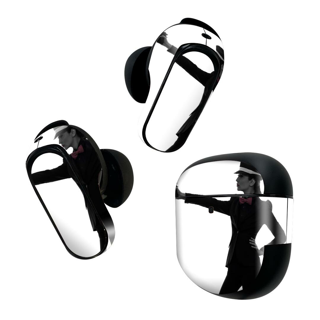 製品名 Bose QuietComfort Earbuds II 専用デザインスキンシール セット内容 Bose QuietComfort Earbuds II 専用シール　イヤホン（左右）3枚、充電ケース用シール 1枚AirPods第3世...