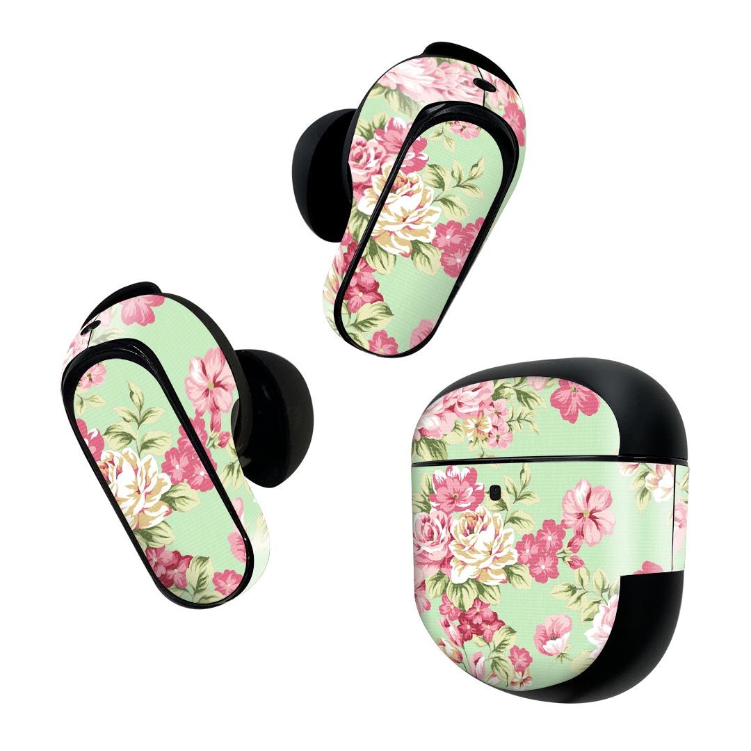 製品名 Bose QuietComfort Earbuds II 専用デザインスキンシール セット内容 Bose QuietComfort Earbuds II 専用シール　イヤホン（左右）3枚、充電ケース用シール 1枚AirPods第3世...