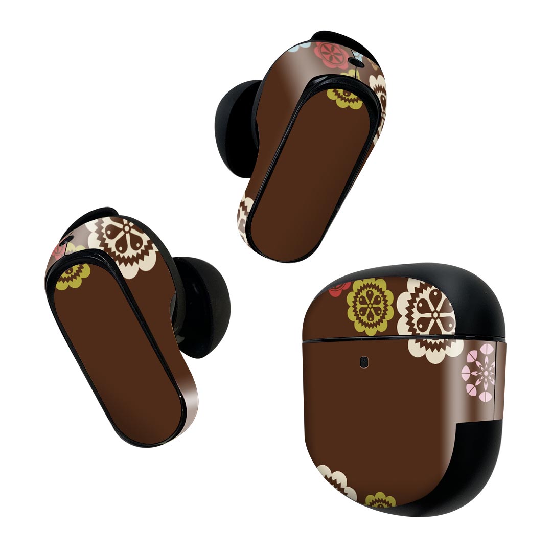 製品名 Bose QuietComfort Earbuds II 専用デザインスキンシール セット内容 Bose QuietComfort Earbuds II 専用シール　イヤホン（左右）3枚、充電ケース用シール 1枚AirPods第3世...