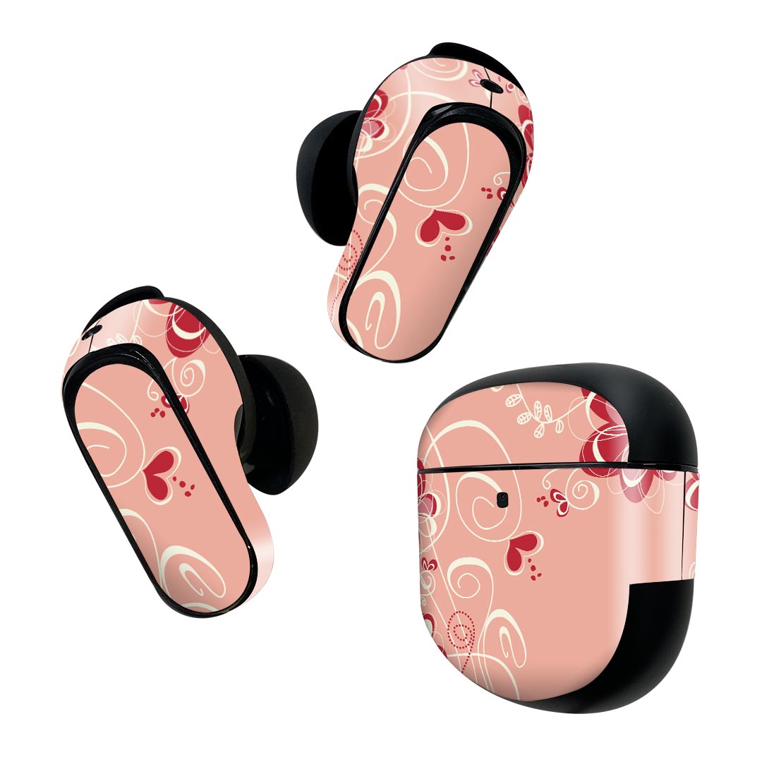 製品名 Bose QuietComfort Earbuds II 専用デザインスキンシール セット内容 Bose QuietComfort Earbuds II 専用シール　イヤホン（左右）3枚、充電ケース用シール 1枚AirPods第3世...