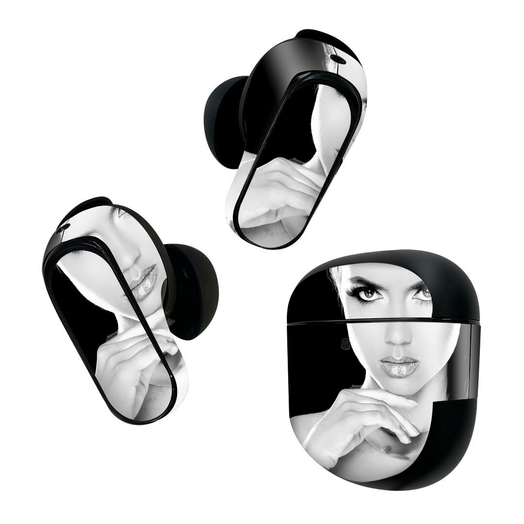 製品名 Bose QuietComfort Earbuds II 専用デザインスキンシール セット内容 Bose QuietComfort Earbuds II 専用シール　イヤホン（左右）3枚、充電ケース用シール 1枚AirPods第3世...