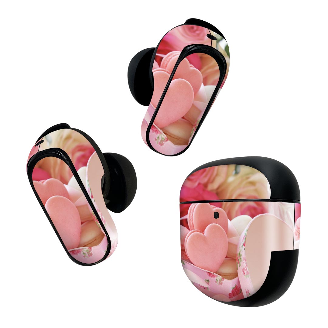 製品名 Bose QuietComfort Earbuds II 専用デザインスキンシール セット内容 Bose QuietComfort Earbuds II 専用シール　イヤホン（左右）3枚、充電ケース用シール 1枚AirPods第3世...