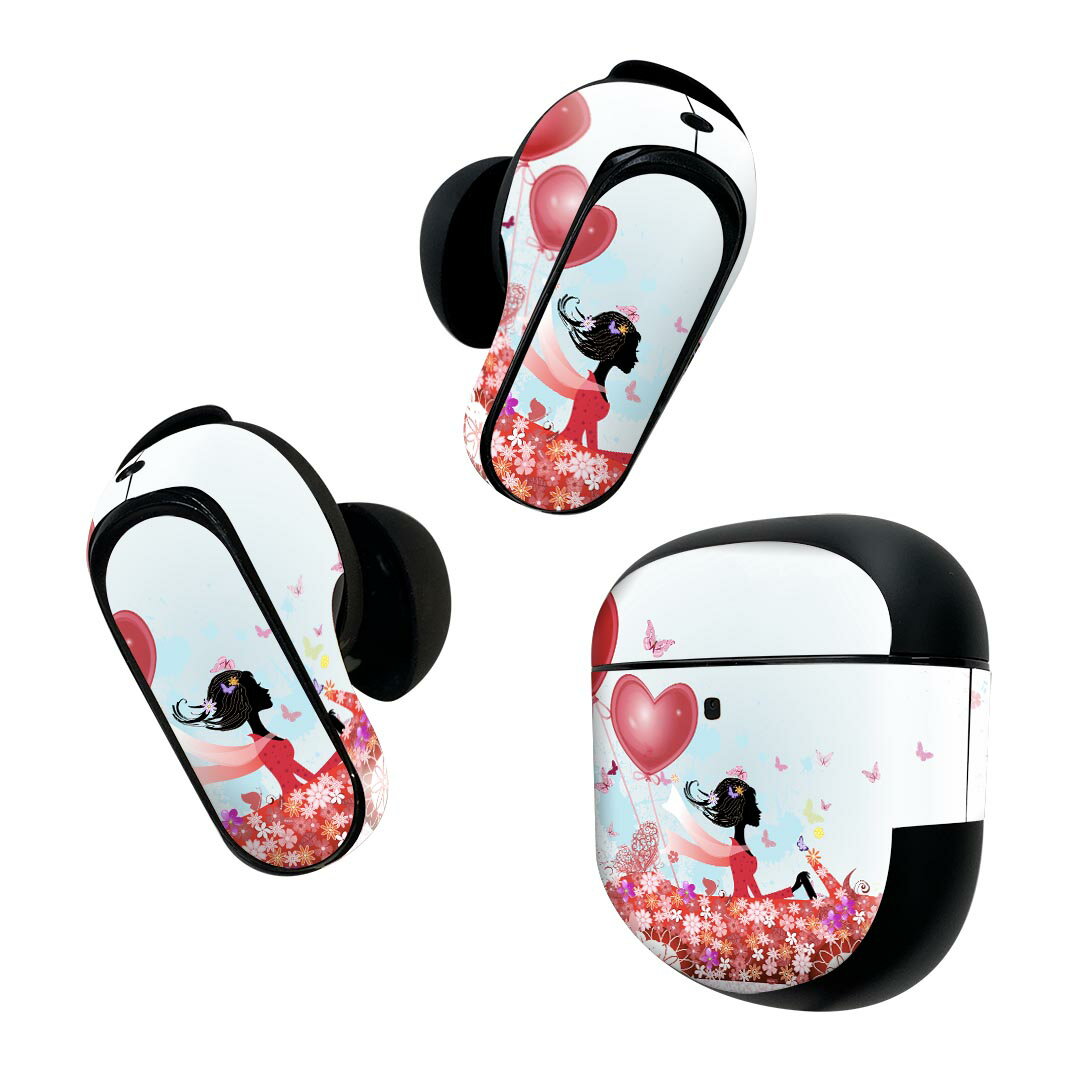 製品名 Bose QuietComfort Earbuds II 専用デザインスキンシール セット内容 Bose QuietComfort Earbuds II 専用シール　イヤホン（左右）3枚、充電ケース用シール 1枚AirPods第3世...