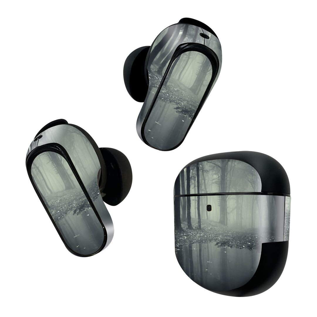 製品名 Bose QuietComfort Earbuds II 専用デザインスキンシール セット内容 Bose QuietComfort Earbuds II 専用シール　イヤホン（左右）3枚、充電ケース用シール 1枚AirPods第3世...