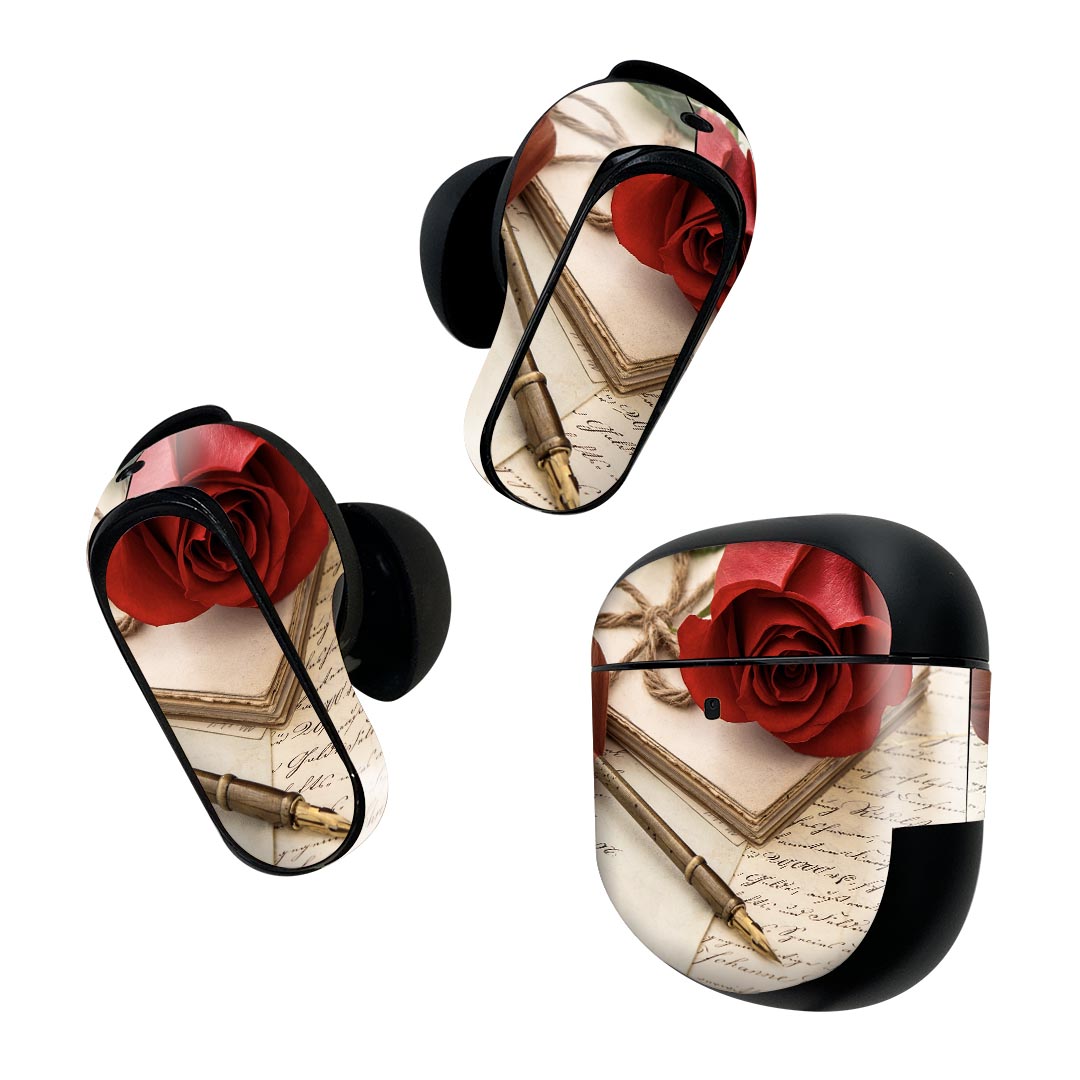 製品名 Bose QuietComfort Earbuds II 専用デザインスキンシール セット内容 Bose QuietComfort Earbuds II 専用シール　イヤホン（左右）3枚、充電ケース用シール 1枚AirPods第3世...