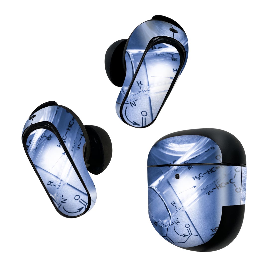 製品名 Bose QuietComfort Earbuds II 専用デザインスキンシール セット内容 Bose QuietComfort Earbuds II 専用シール　イヤホン（左右）3枚、充電ケース用シール 1枚AirPods第3世...