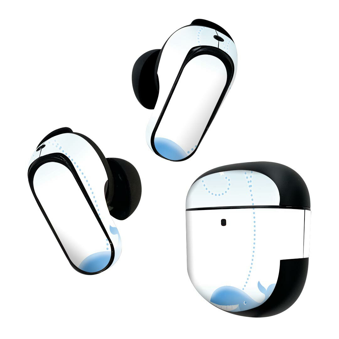 製品名 Bose QuietComfort Earbuds II 専用デザインスキンシール セット内容 Bose QuietComfort Earbuds II 専用シール　イヤホン（左右）3枚、充電ケース用シール 1枚AirPods第3世...