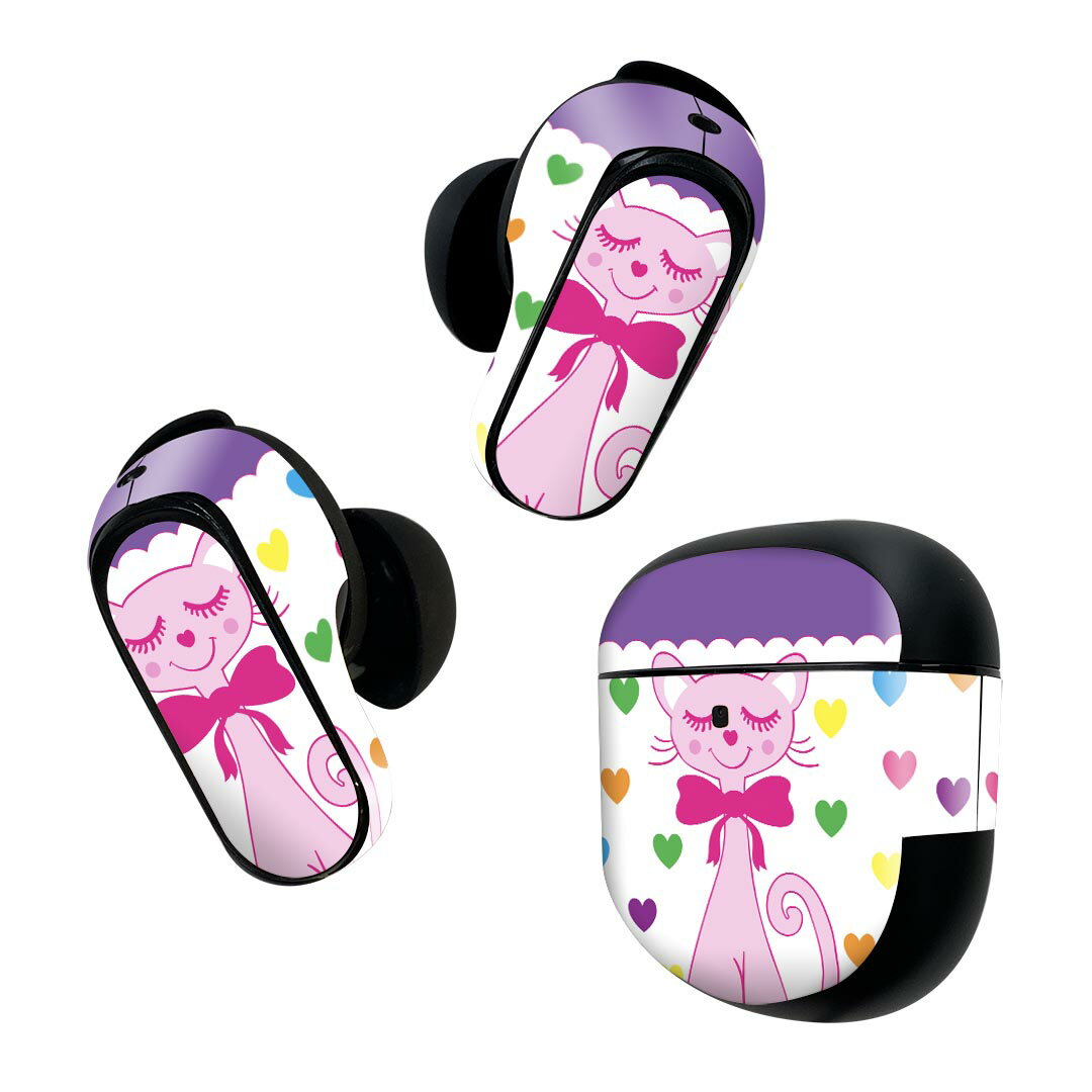 製品名 Bose QuietComfort Earbuds II 専用デザインスキンシール セット内容 Bose QuietComfort Earbuds II 専用シール　イヤホン（左右）3枚、充電ケース用シール 1枚AirPods第3世...