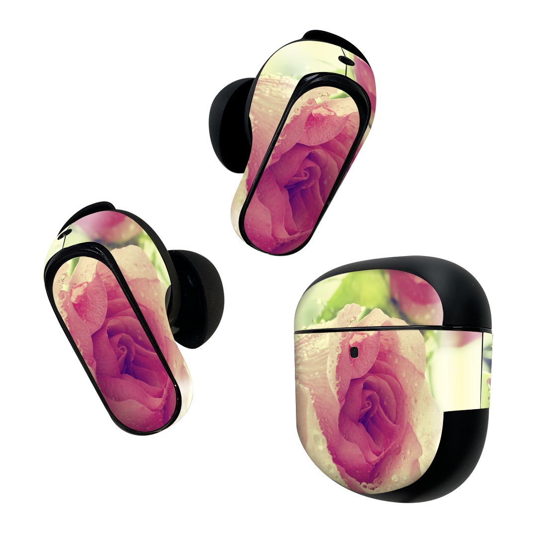 製品名 Bose QuietComfort Earbuds II 専用デザインスキンシール セット内容 Bose QuietComfort Earbuds II 専用シール　イヤホン（左右）3枚、充電ケース用シール 1枚AirPods第3世...