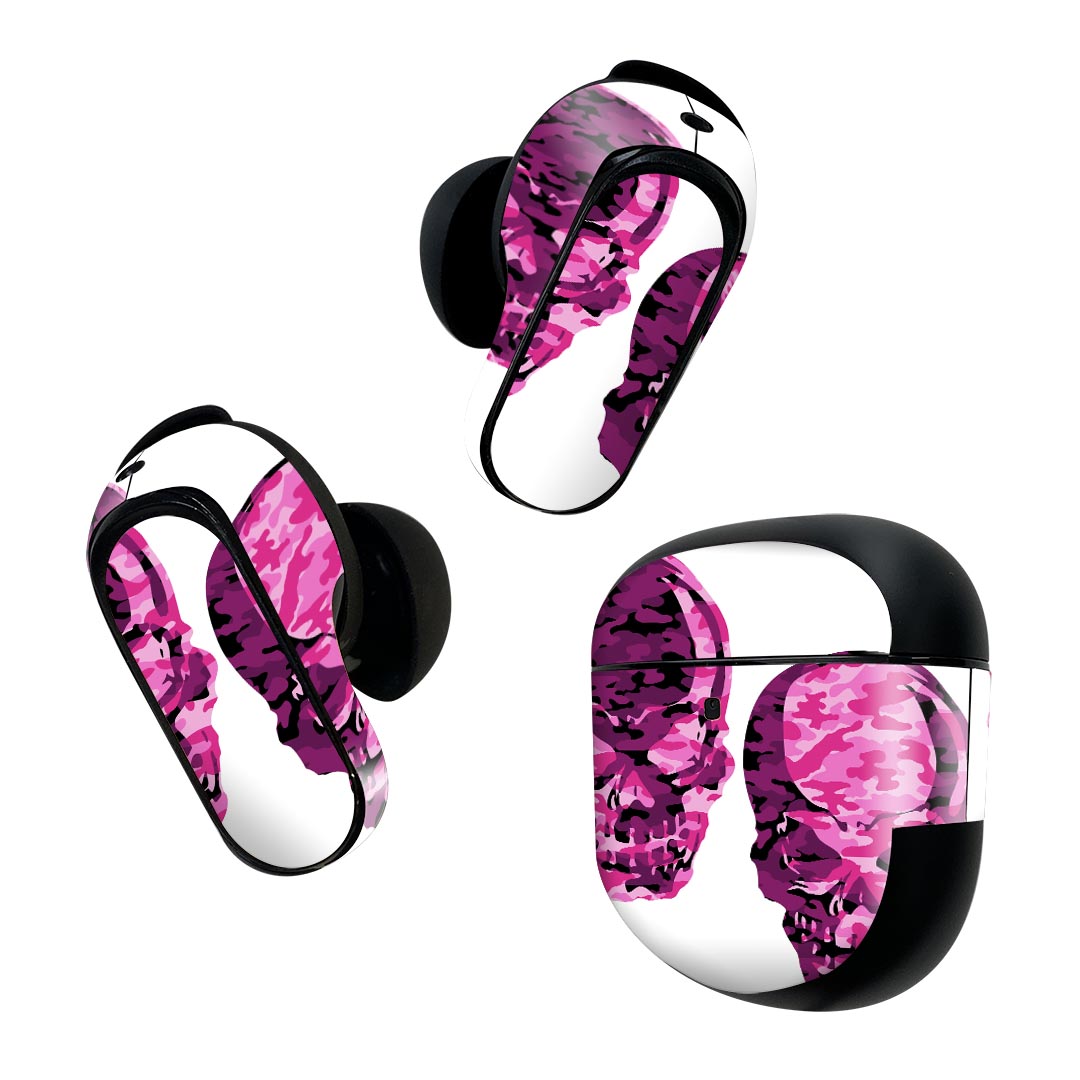 製品名 Bose QuietComfort Earbuds II 専用デザインスキンシール セット内容 Bose QuietComfort Earbuds II 専用シール　イヤホン（左右）3枚、充電ケース用シール 1枚AirPods第3世...