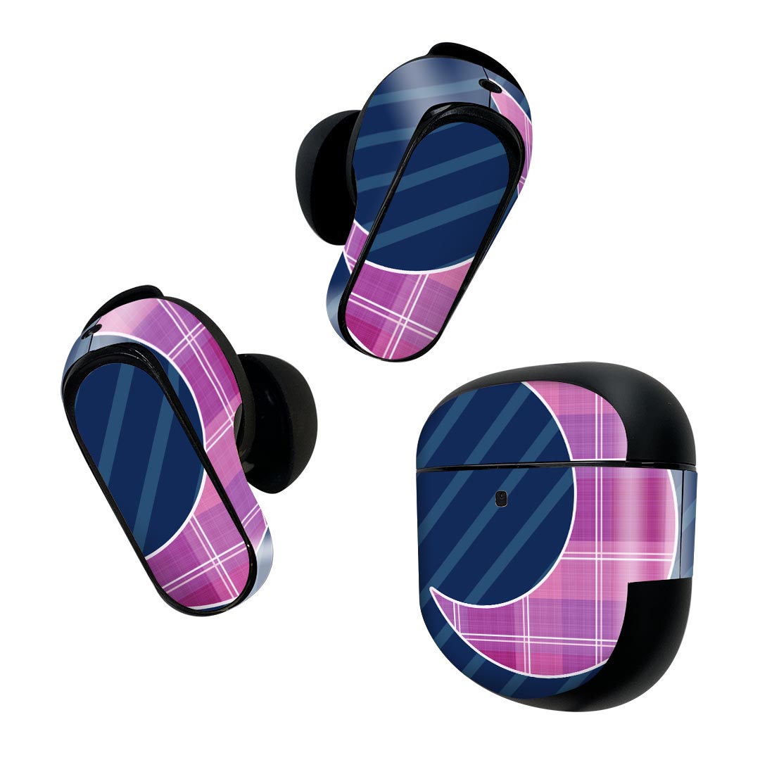 製品名 Bose QuietComfort Earbuds II 専用デザインスキンシール セット内容 Bose QuietComfort Earbuds II 専用シール　イヤホン（左右）3枚、充電ケース用シール 1枚AirPods第3世...