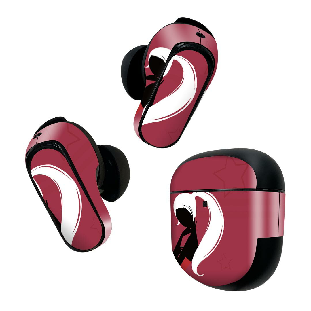 製品名 Bose QuietComfort Earbuds II 専用デザインスキンシール セット内容 Bose QuietComfort Earbuds II 専用シール　イヤホン（左右）3枚、充電ケース用シール 1枚AirPods第3世...