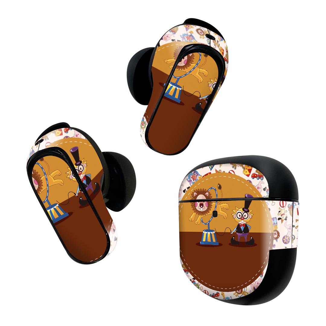 製品名 Bose QuietComfort Earbuds II 専用デザインスキンシール セット内容 Bose QuietComfort Earbuds II 専用シール　イヤホン（左右）3枚、充電ケース用シール 1枚AirPods第3世...