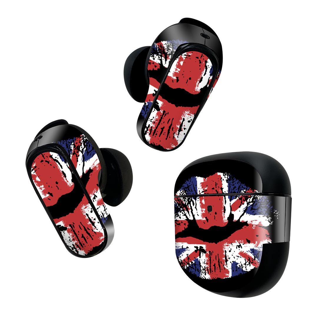 製品名 Bose QuietComfort Earbuds II 専用デザインスキンシール セット内容 Bose QuietComfort Earbuds II 専用シール　イヤホン（左右）3枚、充電ケース用シール 1枚AirPods第3世...