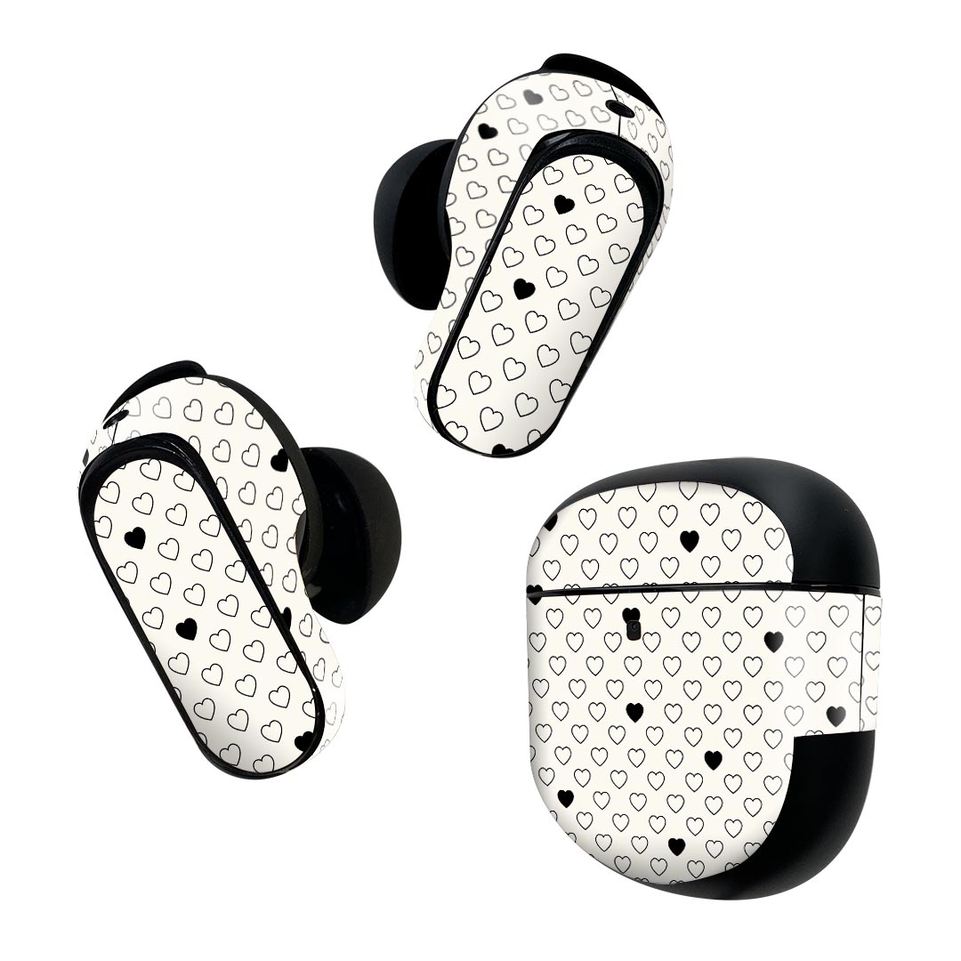 製品名 Bose QuietComfort Earbuds II 専用デザインスキンシール セット内容 Bose QuietComfort Earbuds II 専用シール　イヤホン（左右）3枚、充電ケース用シール 1枚AirPods第3世...