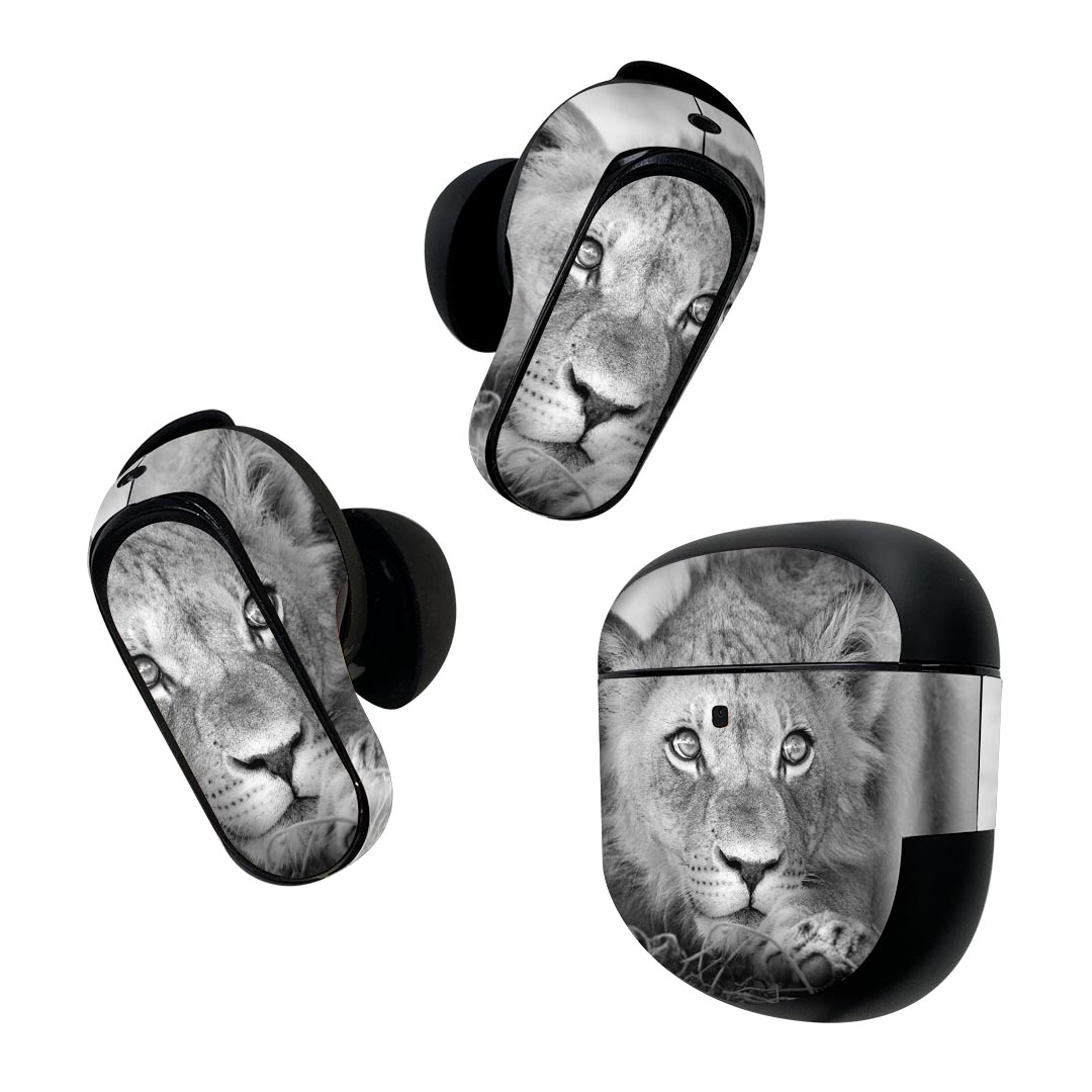 製品名 Bose QuietComfort Earbuds II 専用デザインスキンシール セット内容 Bose QuietComfort Earbuds II 専用シール　イヤホン（左右）3枚、充電ケース用シール 1枚AirPods第3世...