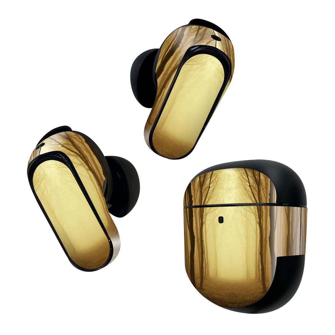 製品名 Bose QuietComfort Earbuds II 専用デザインスキンシール セット内容 Bose QuietComfort Earbuds II 専用シール　イヤホン（左右）3枚、充電ケース用シール 1枚AirPods第3世...