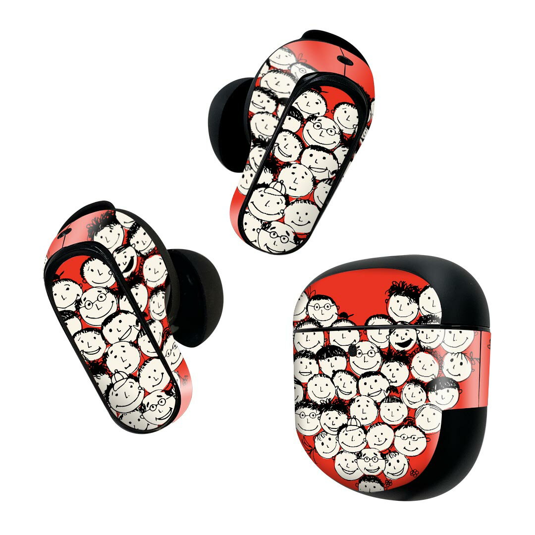 製品名 Bose QuietComfort Earbuds II 専用デザインスキンシール セット内容 Bose QuietComfort Earbuds II 専用シール　イヤホン（左右）3枚、充電ケース用シール 1枚AirPods第3世...