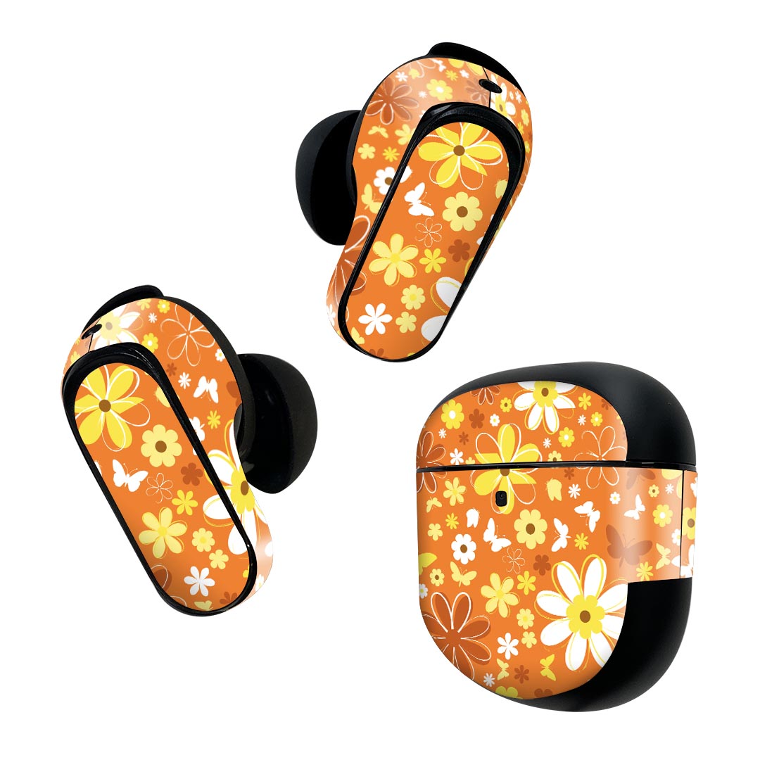 製品名 Bose QuietComfort Earbuds II 専用デザインスキンシール セット内容 Bose QuietComfort Earbuds II 専用シール　イヤホン（左右）3枚、充電ケース用シール 1枚AirPods第3世...