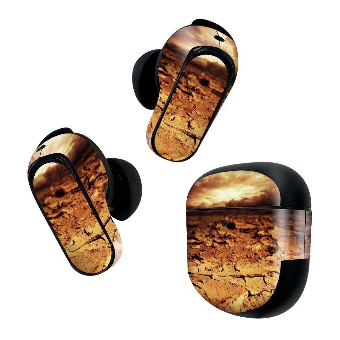 製品名 Bose QuietComfort Earbuds II 専用デザインスキンシール セット内容 Bose QuietComfort Earbuds II 専用シール　イヤホン（左右）3枚、充電ケース用シール 1枚AirPods第3世...