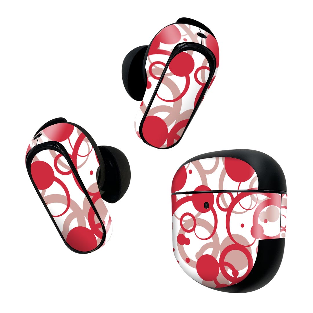 製品名 Bose QuietComfort Earbuds II 専用デザインスキンシール セット内容 Bose QuietComfort Earbuds II 専用シール　イヤホン（左右）3枚、充電ケース用シール 1枚AirPods第3世...