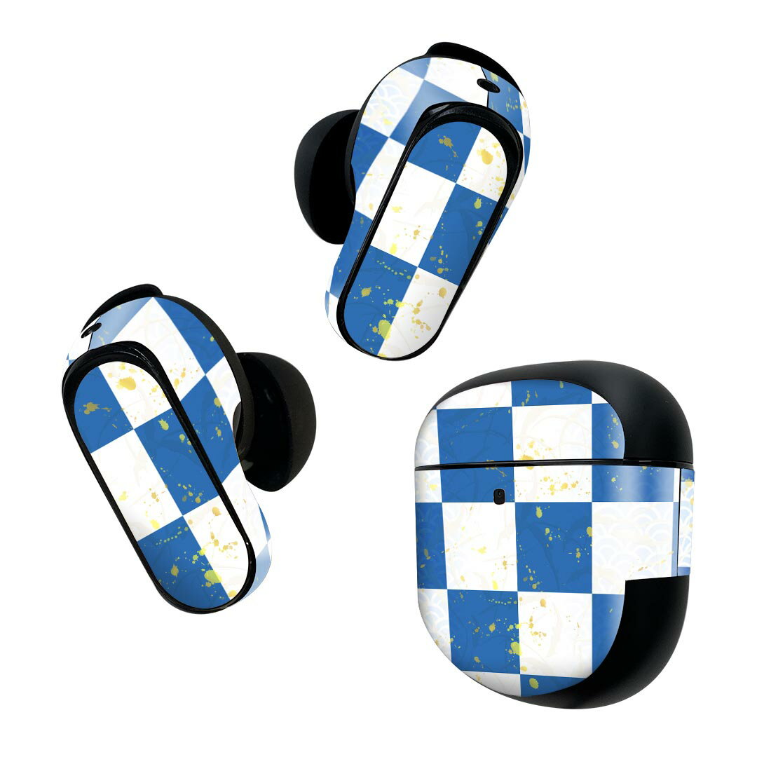 製品名 Bose QuietComfort Earbuds II 専用デザインスキンシール セット内容 Bose QuietComfort Earbuds II 専用シール　イヤホン（左右）3枚、充電ケース用シール 1枚AirPods第3世...