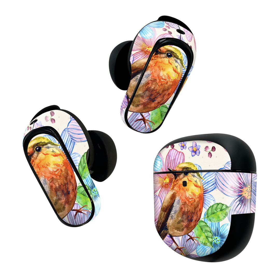 製品名 Bose QuietComfort Earbuds II 専用デザインスキンシール セット内容 Bose QuietComfort Earbuds II 専用シール　イヤホン（左右）3枚、充電ケース用シール 1枚AirPods第3世...