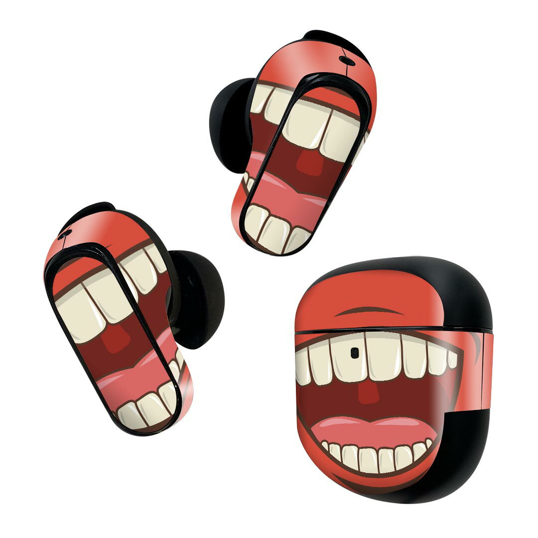 製品名 Bose QuietComfort Earbuds II 専用デザインスキンシール セット内容 Bose QuietComfort Earbuds II 専用シール　イヤホン（左右）3枚、充電ケース用シール 1枚AirPods第3世...