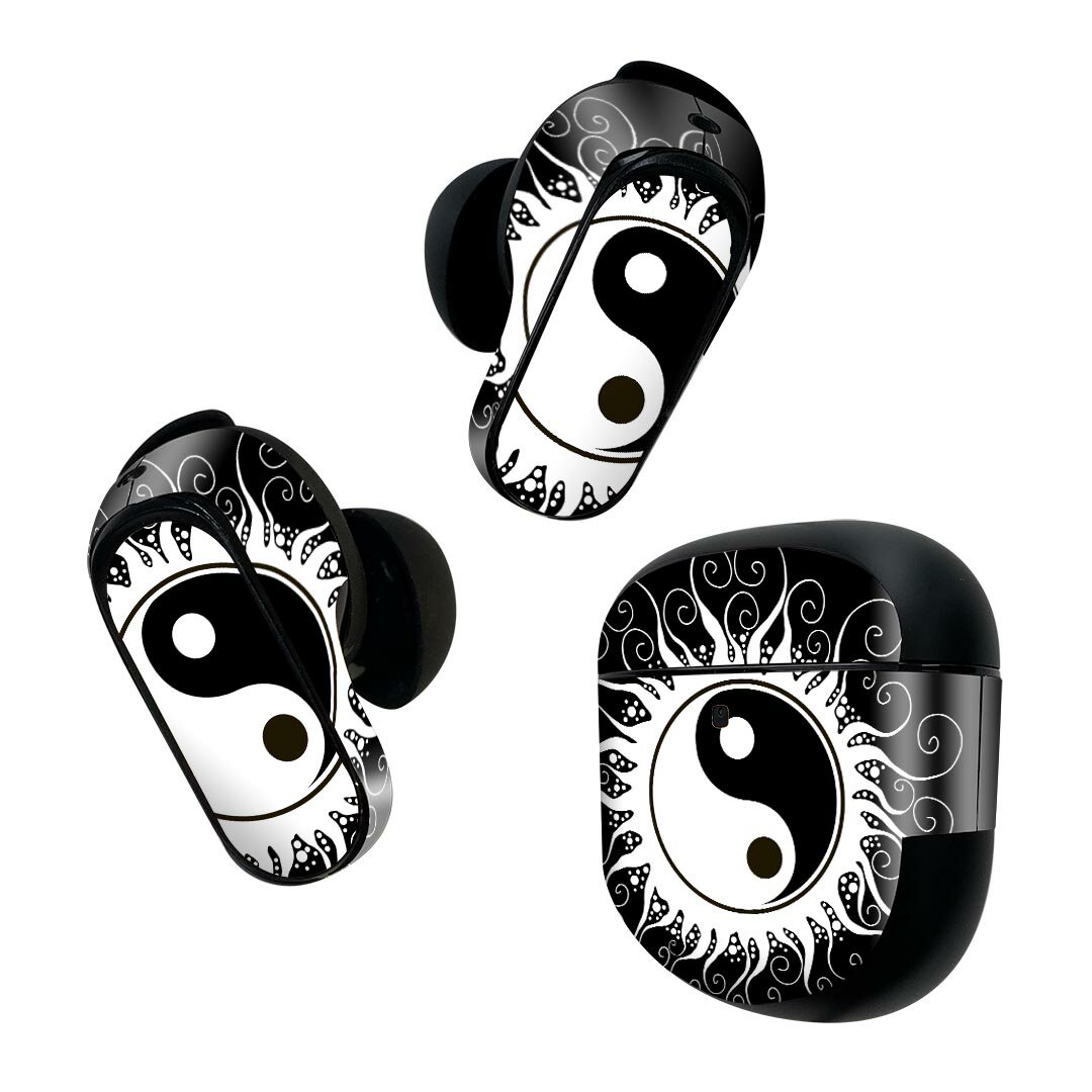 製品名 Bose QuietComfort Earbuds II 専用デザインスキンシール セット内容 Bose QuietComfort Earbuds II 専用シール　イヤホン（左右）3枚、充電ケース用シール 1枚AirPods第3世...