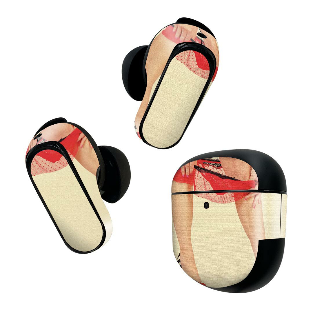 製品名 Bose QuietComfort Earbuds II 専用デザインスキンシール セット内容 Bose QuietComfort Earbuds II 専用シール　イヤホン（左右）3枚、充電ケース用シール 1枚AirPods第3世...