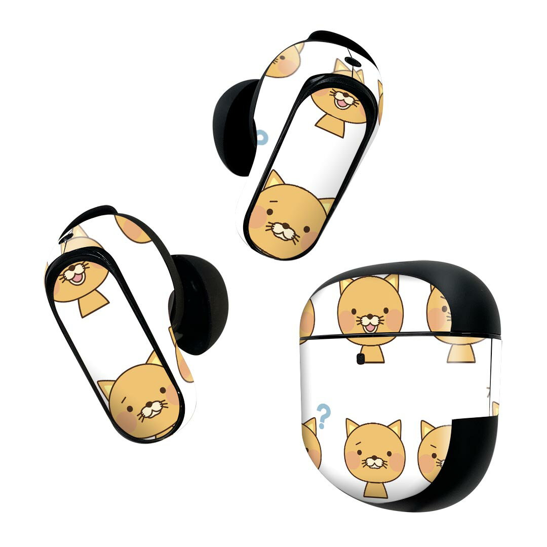 製品名 Bose QuietComfort Earbuds II 専用デザインスキンシール セット内容 Bose QuietComfort Earbuds II 専用シール　イヤホン（左右）3枚、充電ケース用シール 1枚AirPods第3世...