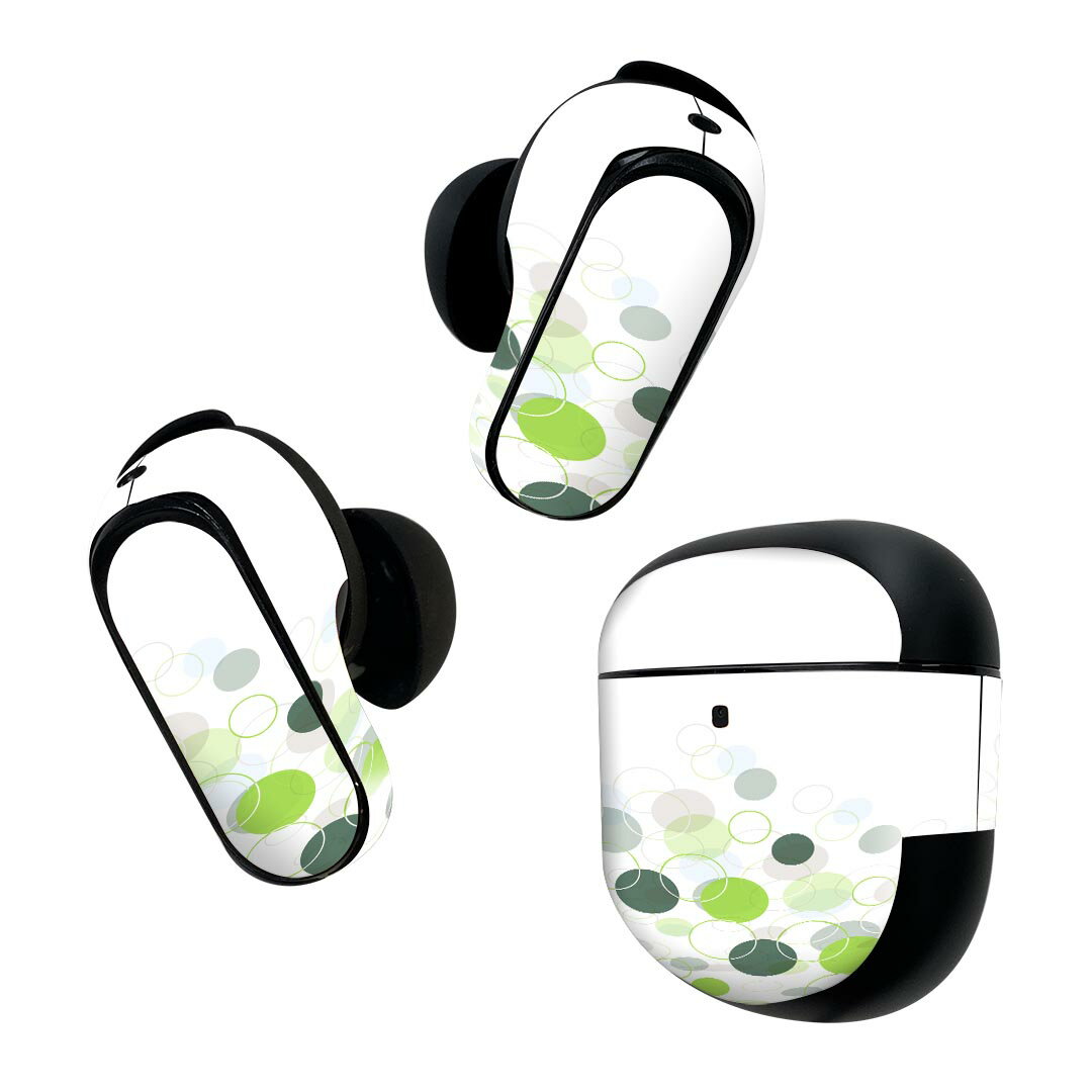 製品名 Bose QuietComfort Earbuds II 専用デザインスキンシール セット内容 Bose QuietComfort Earbuds II 専用シール　イヤホン（左右）3枚、充電ケース用シール 1枚AirPods第3世...