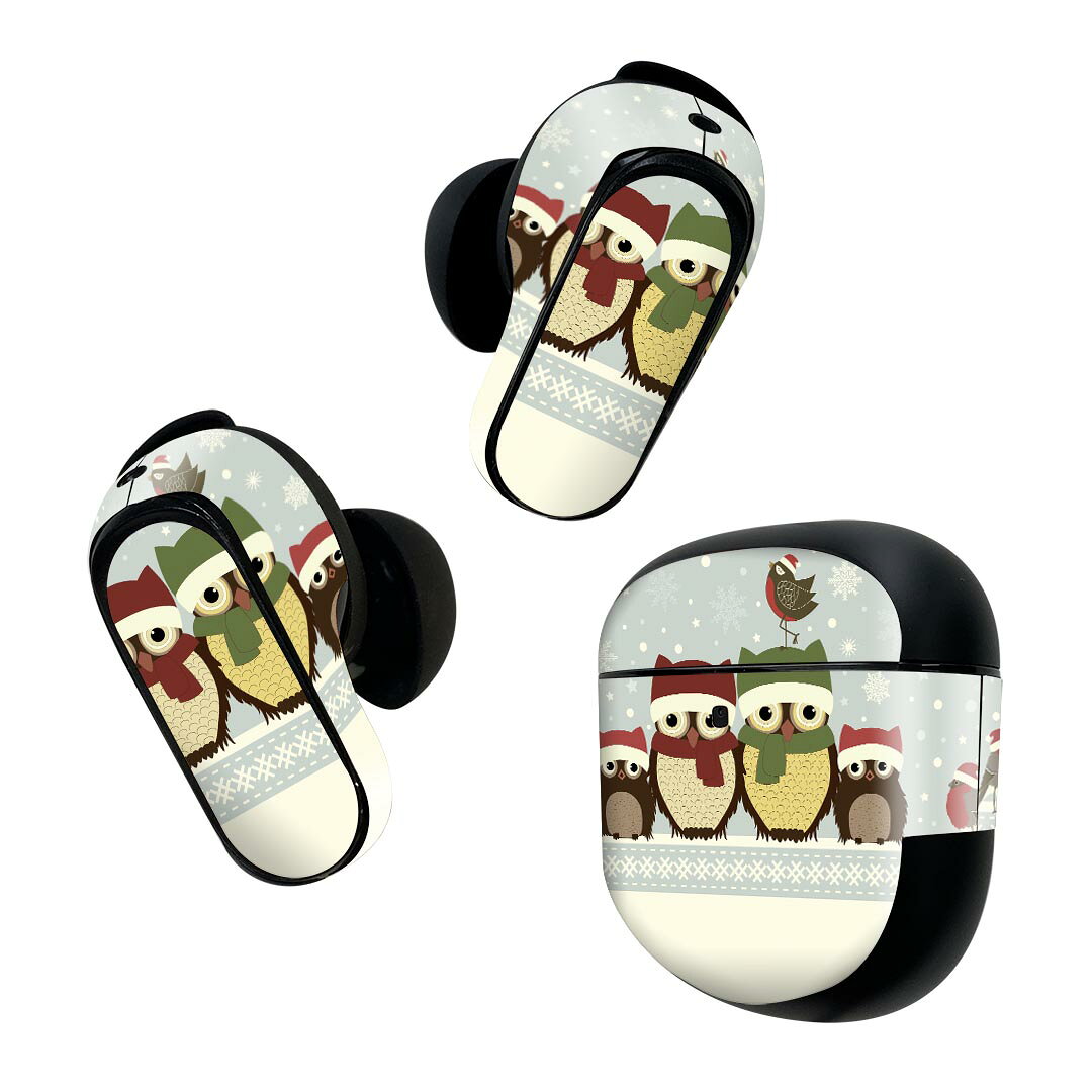 製品名 Bose QuietComfort Earbuds II 専用デザインスキンシール セット内容 Bose QuietComfort Earbuds II 専用シール　イヤホン（左右）3枚、充電ケース用シール 1枚AirPods第3世...