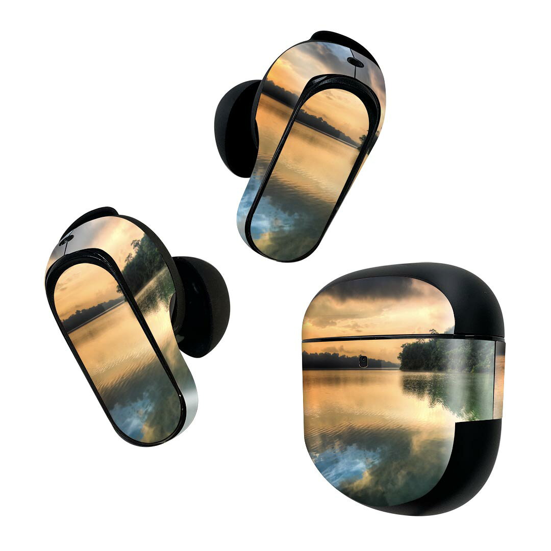 製品名 Bose QuietComfort Earbuds II 専用デザインスキンシール セット内容 Bose QuietComfort Earbuds II 専用シール　イヤホン（左右）3枚、充電ケース用シール 1枚AirPods第3世...