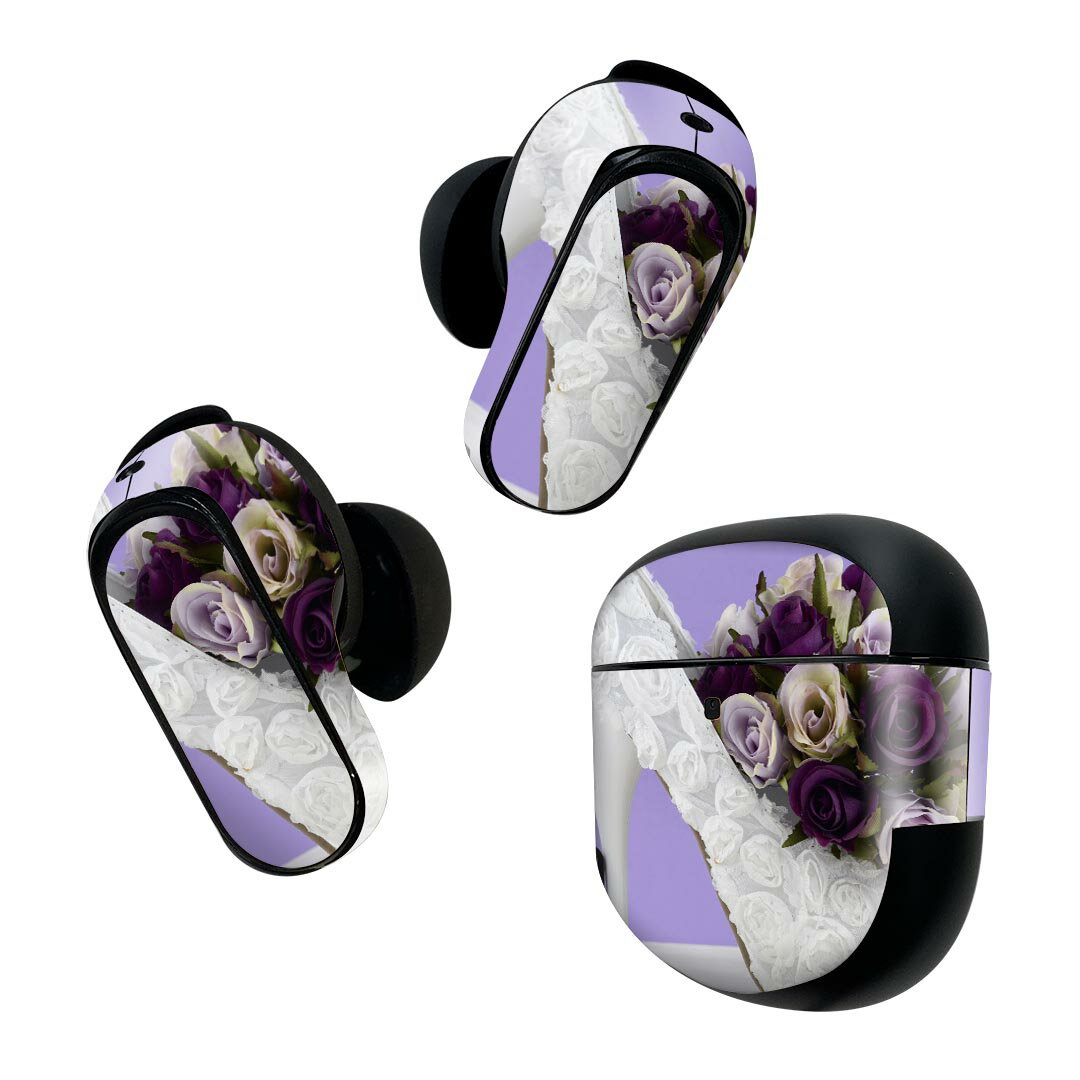 製品名 Bose QuietComfort Earbuds II 専用デザインスキンシール セット内容 Bose QuietComfort Earbuds II 専用シール　イヤホン（左右）3枚、充電ケース用シール 1枚AirPods第3世...