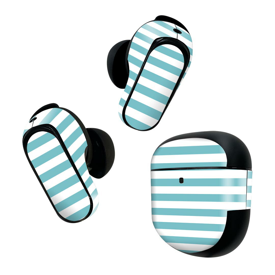製品名 Bose QuietComfort Earbuds II 専用デザインスキンシール セット内容 Bose QuietComfort Earbuds II 専用シール　イヤホン（左右）3枚、充電ケース用シール 1枚AirPods第3世...