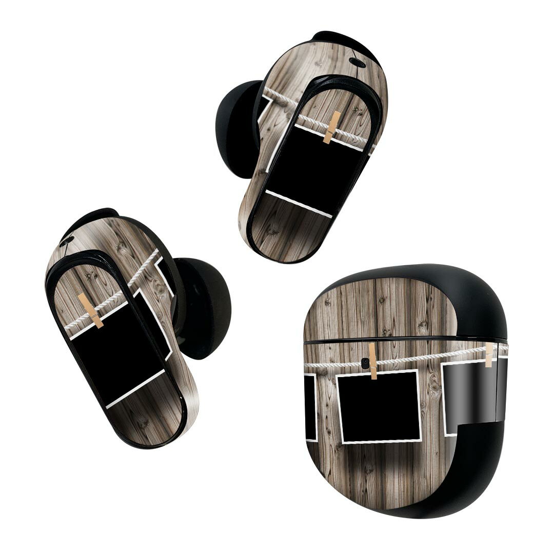 製品名 Bose QuietComfort Earbuds II 専用デザインスキンシール セット内容 Bose QuietComfort Earbuds II 専用シール　イヤホン（左右）3枚、充電ケース用シール 1枚AirPods第3世...