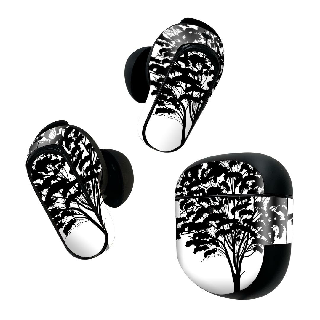 製品名 Bose QuietComfort Earbuds II 専用デザインスキンシール セット内容 Bose QuietComfort Earbuds II 専用シール　イヤホン（左右）3枚、充電ケース用シール 1枚AirPods第3世...