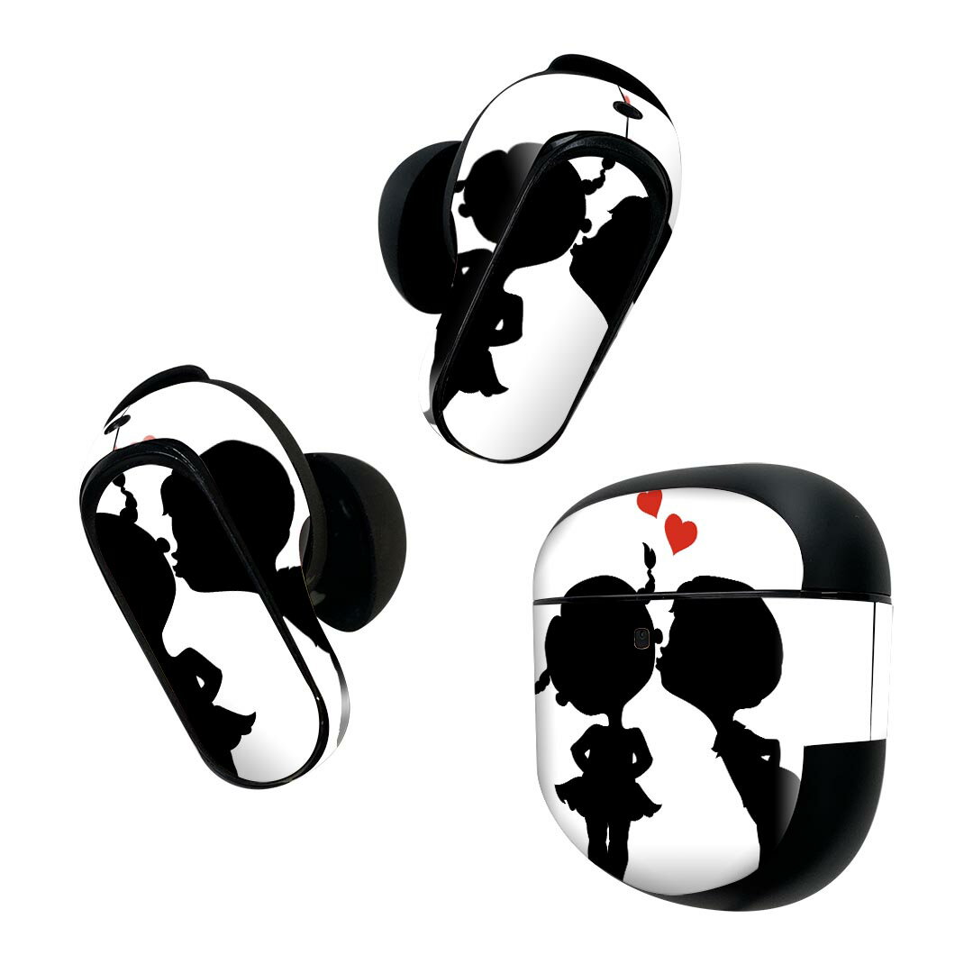 製品名 Bose QuietComfort Earbuds II 専用デザインスキンシール セット内容 Bose QuietComfort Earbuds II 専用シール　イヤホン（左右）3枚、充電ケース用シール 1枚AirPods第3世...