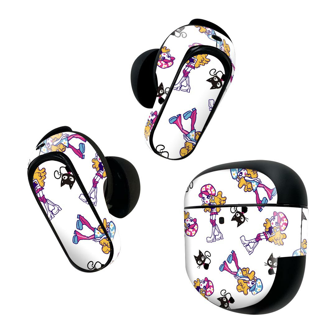 製品名 Bose QuietComfort Earbuds II 専用デザインスキンシール セット内容 Bose QuietComfort Earbuds II 専用シール　イヤホン（左右）3枚、充電ケース用シール 1枚AirPods第3世...