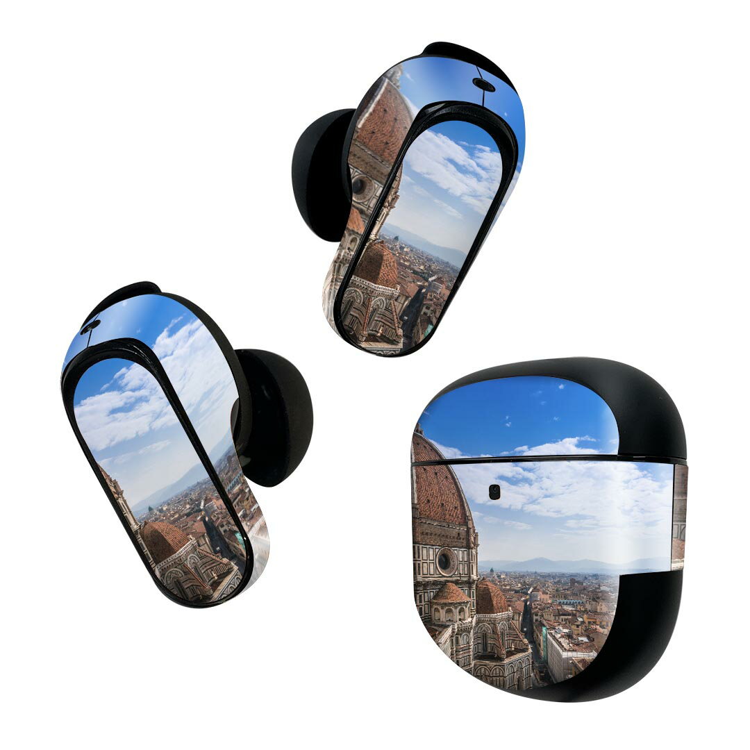 製品名 Bose QuietComfort Earbuds II 専用デザインスキンシール セット内容 Bose QuietComfort Earbuds II 専用シール　イヤホン（左右）3枚、充電ケース用シール 1枚AirPods第3世...