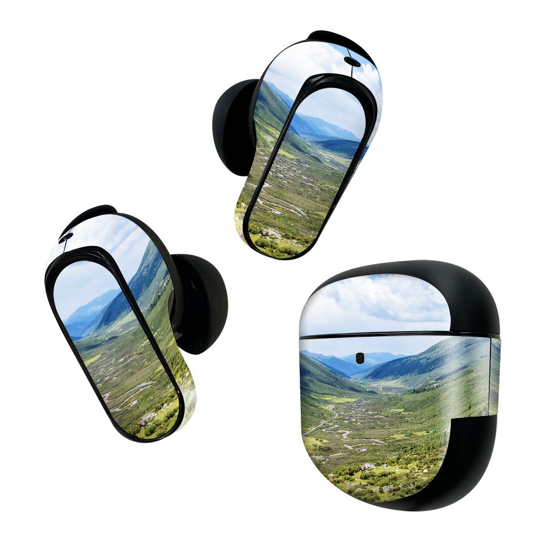 製品名 Bose QuietComfort Earbuds II 専用デザインスキンシール セット内容 Bose QuietComfort Earbuds II 専用シール　イヤホン（左右）3枚、充電ケース用シール 1枚AirPods第3世...