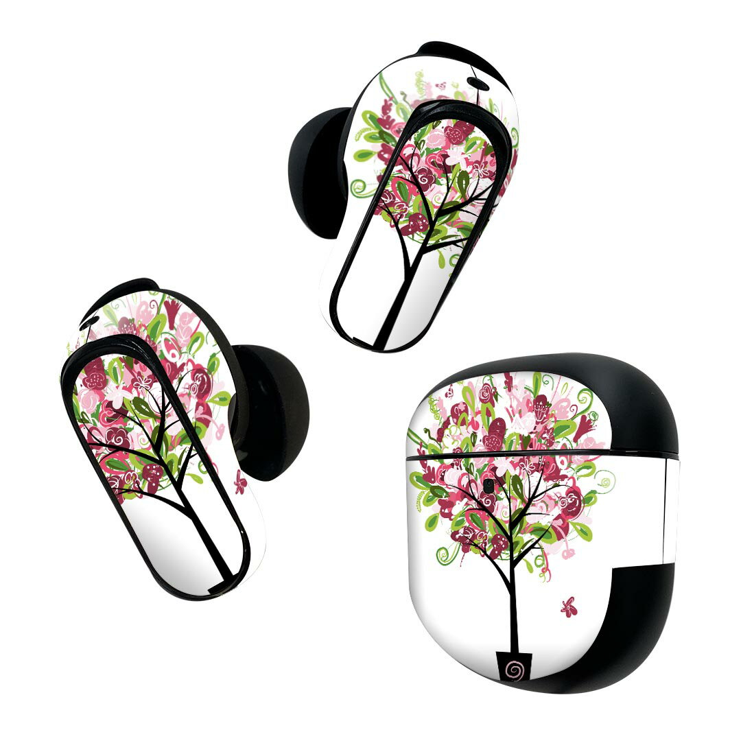 製品名 Bose QuietComfort Earbuds II 専用デザインスキンシール セット内容 Bose QuietComfort Earbuds II 専用シール　イヤホン（左右）3枚、充電ケース用シール 1枚AirPods第3世...