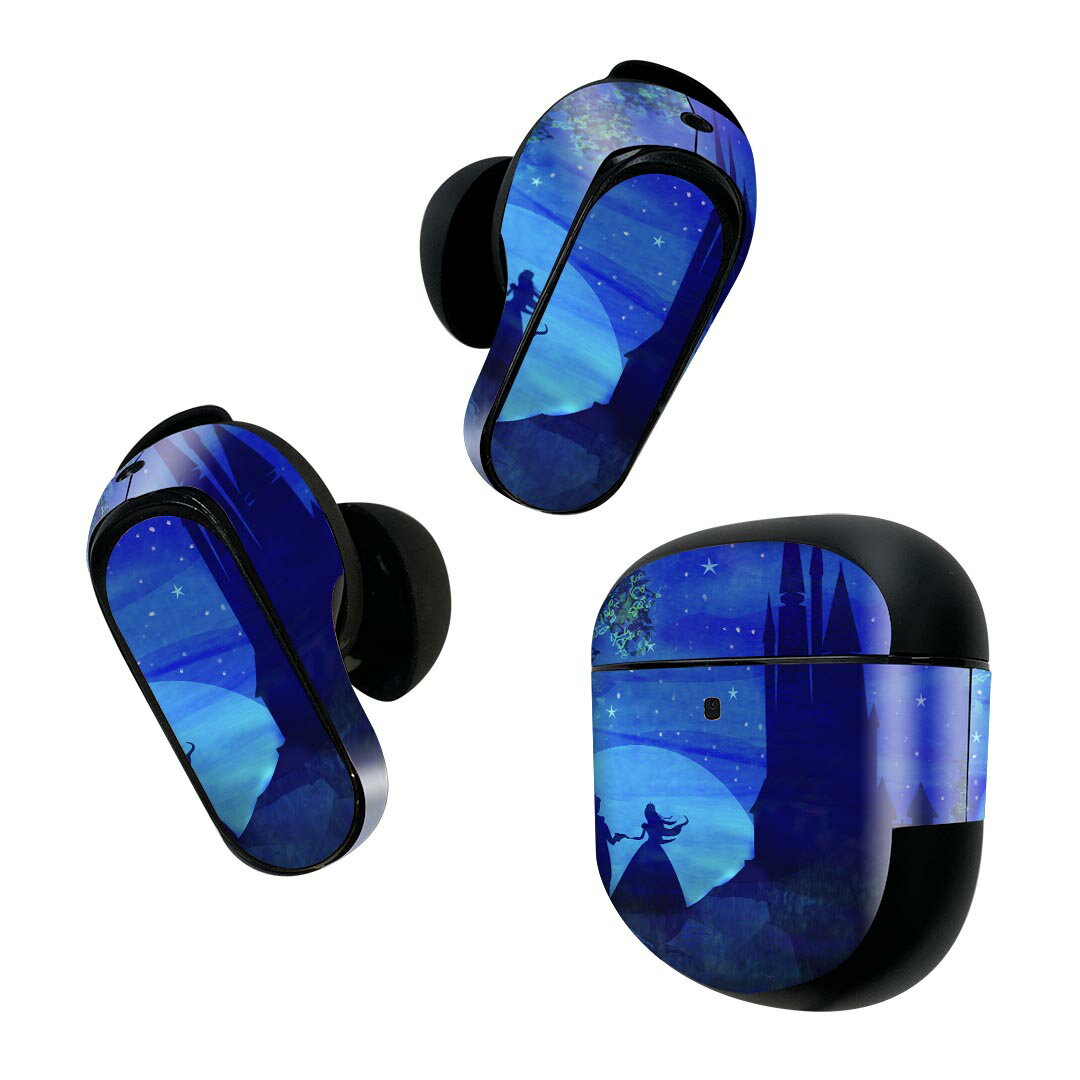 製品名 Bose QuietComfort Earbuds II 専用デザインスキンシール セット内容 Bose QuietComfort Earbuds II 専用シール　イヤホン（左右）3枚、充電ケース用シール 1枚AirPods第3世...