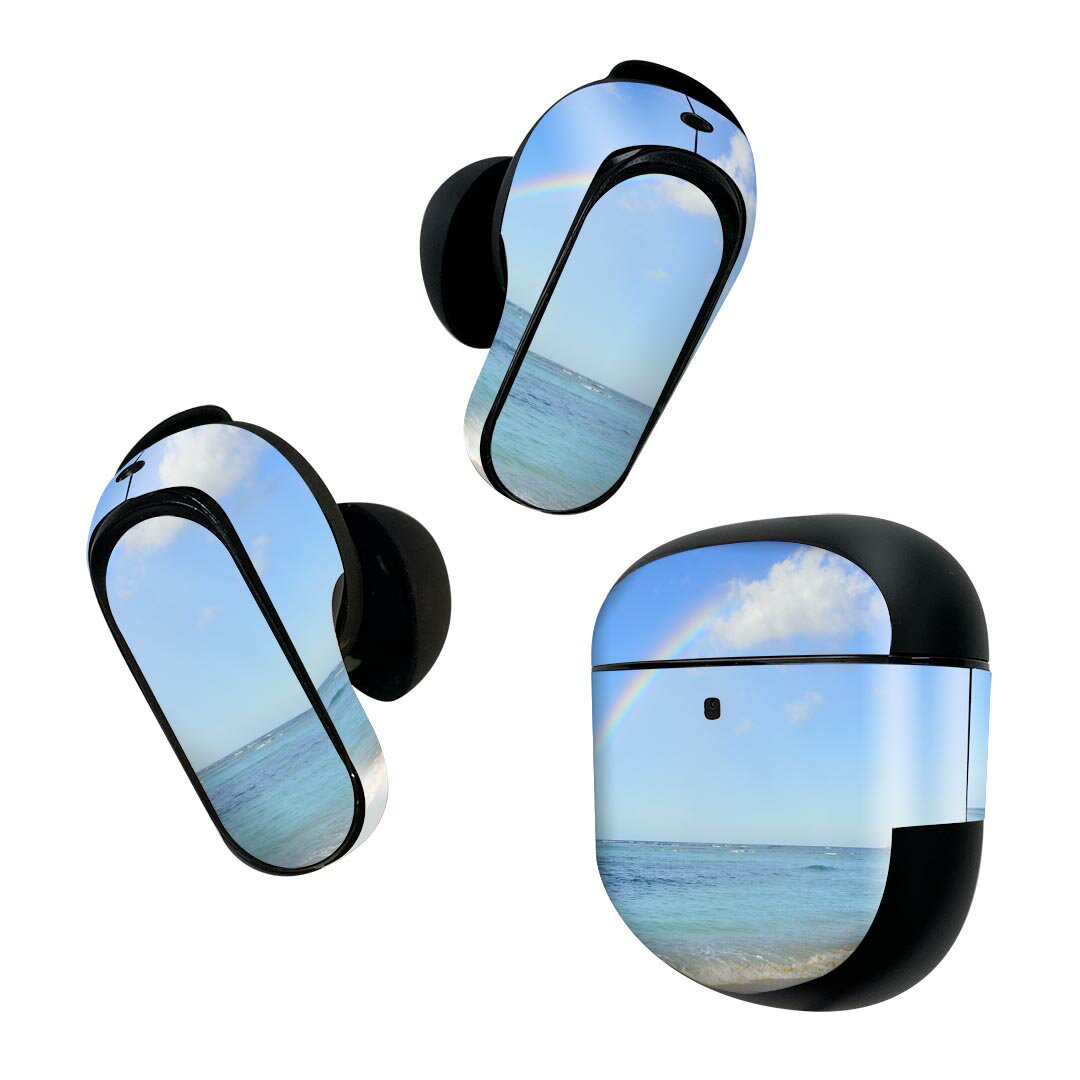 製品名 Bose QuietComfort Earbuds II 専用デザインスキンシール セット内容 Bose QuietComfort Earbuds II 専用シール　イヤホン（左右）3枚、充電ケース用シール 1枚AirPods第3世...