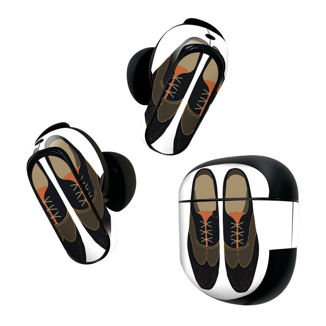 製品名 Bose QuietComfort Earbuds II 専用デザインスキンシール セット内容 Bose QuietComfort Earbuds II 専用シール　イヤホン（左右）3枚、充電ケース用シール 1枚AirPods第3世...