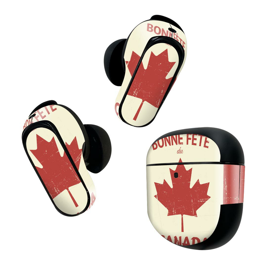 製品名 Bose QuietComfort Earbuds II 専用デザインスキンシール セット内容 Bose QuietComfort Earbuds II 専用シール　イヤホン（左右）3枚、充電ケース用シール 1枚AirPods第3世...